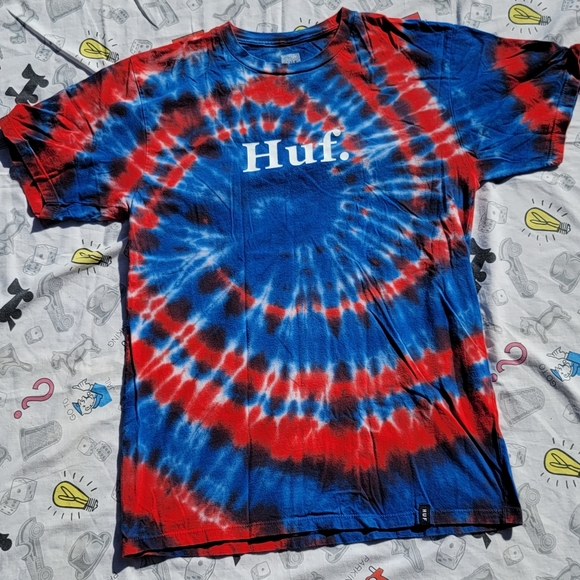 HUF | Shirts | Huf Tie Dye Skateboard T Shirt Medium | Poshmark